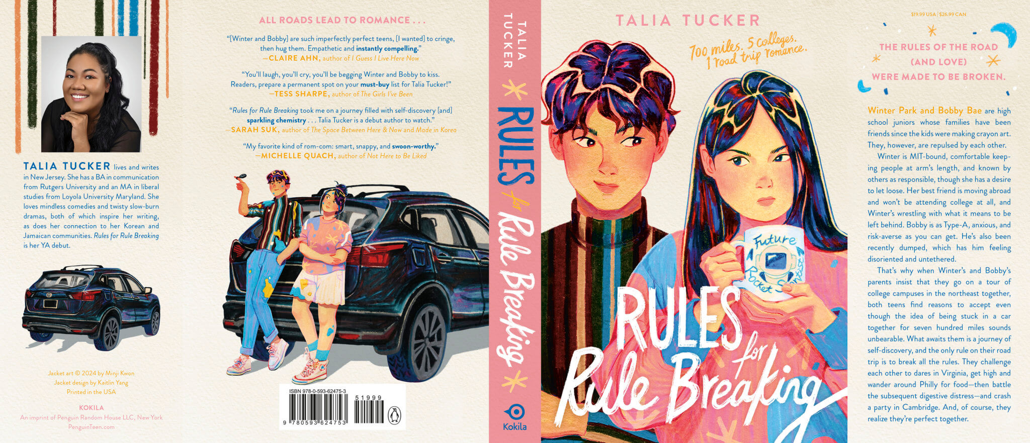 RULES FOR RULE BREAKING by Talia Tucker – Talia doesn't have a website.